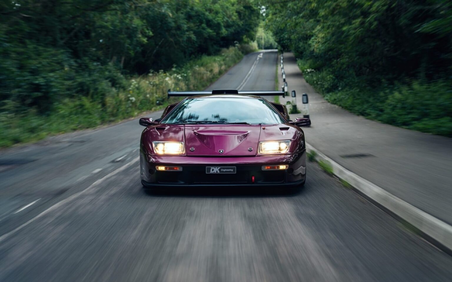 For Sale: 1/1 Viola Cassis Lamborghini Diablo GTR